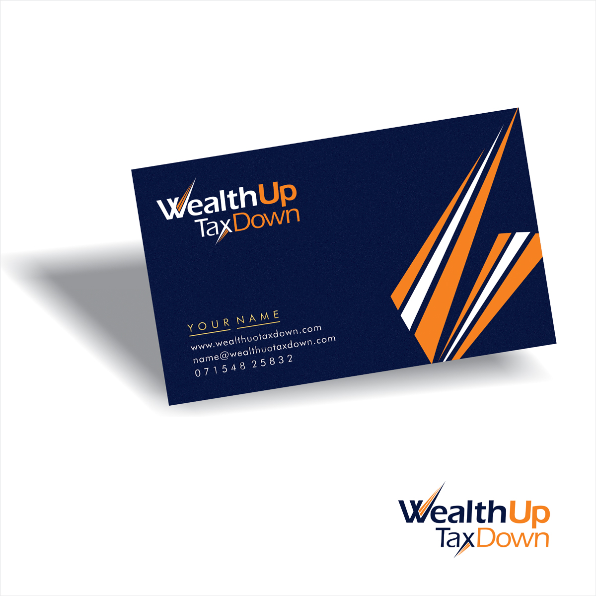 Colorful, Bold, Financial Planning Logo Design for WealthUpTaxDown by ...