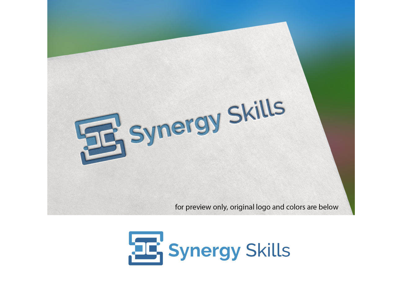 Serious, Modern, Computer Training Logo Design for Synergy Skills by ...