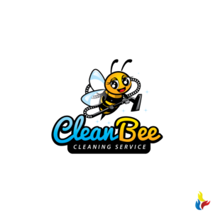 Clean Bee Cleaning Service | 60 Logo Designs for Clean Bee Cleaning Service