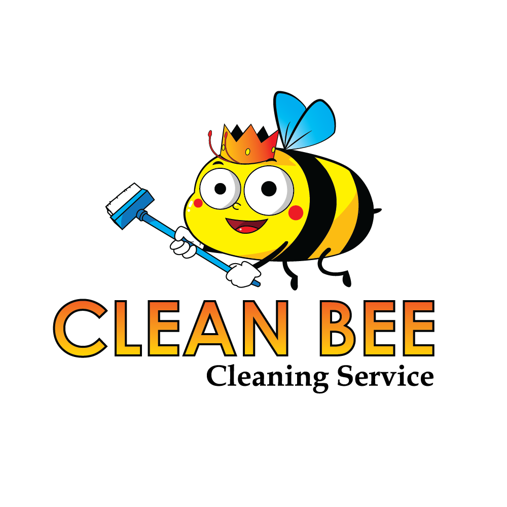 Modern, Colorful, Business Logo Design for Clean Bee Cleaning Service ...