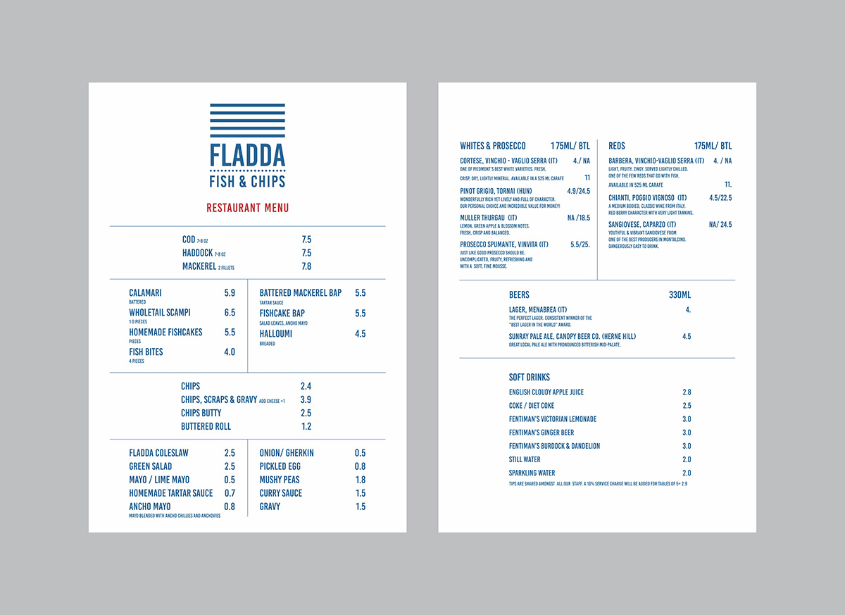 Conservative, Bold, Restaurant Menu Design for a Company by Namita ...