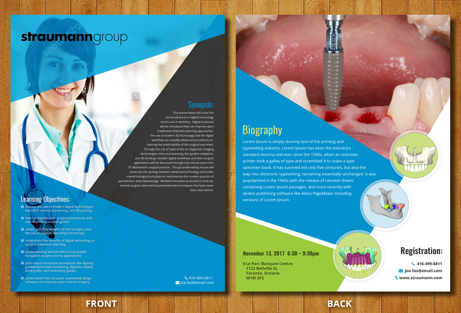 Professional, Modern, Dental Flyer Design for Joeyjojo2742 by Samir ...