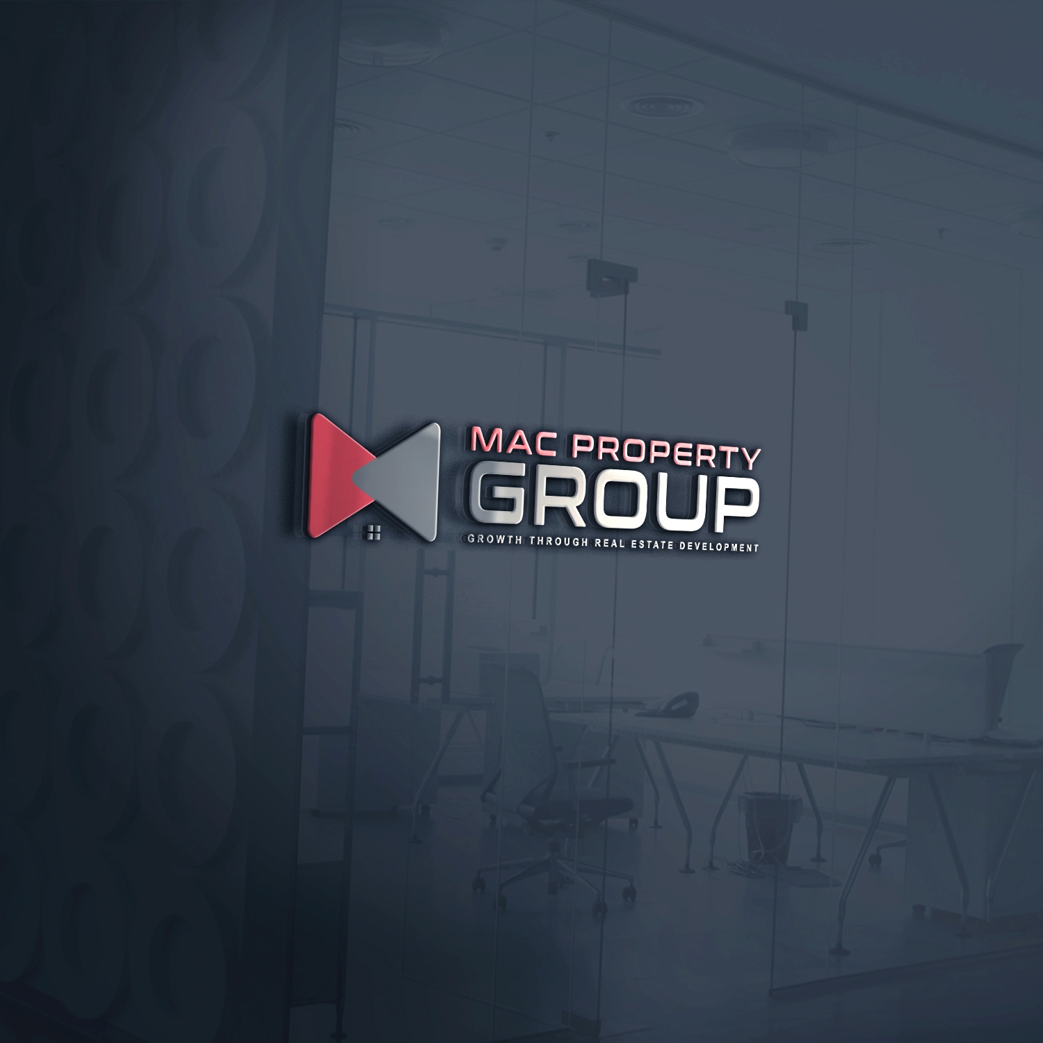 Elegant, Serious, It Company Logo Design for (1) MAC PROPERTY GROUP - GROWTH THROUGH REAL ESTATE ...