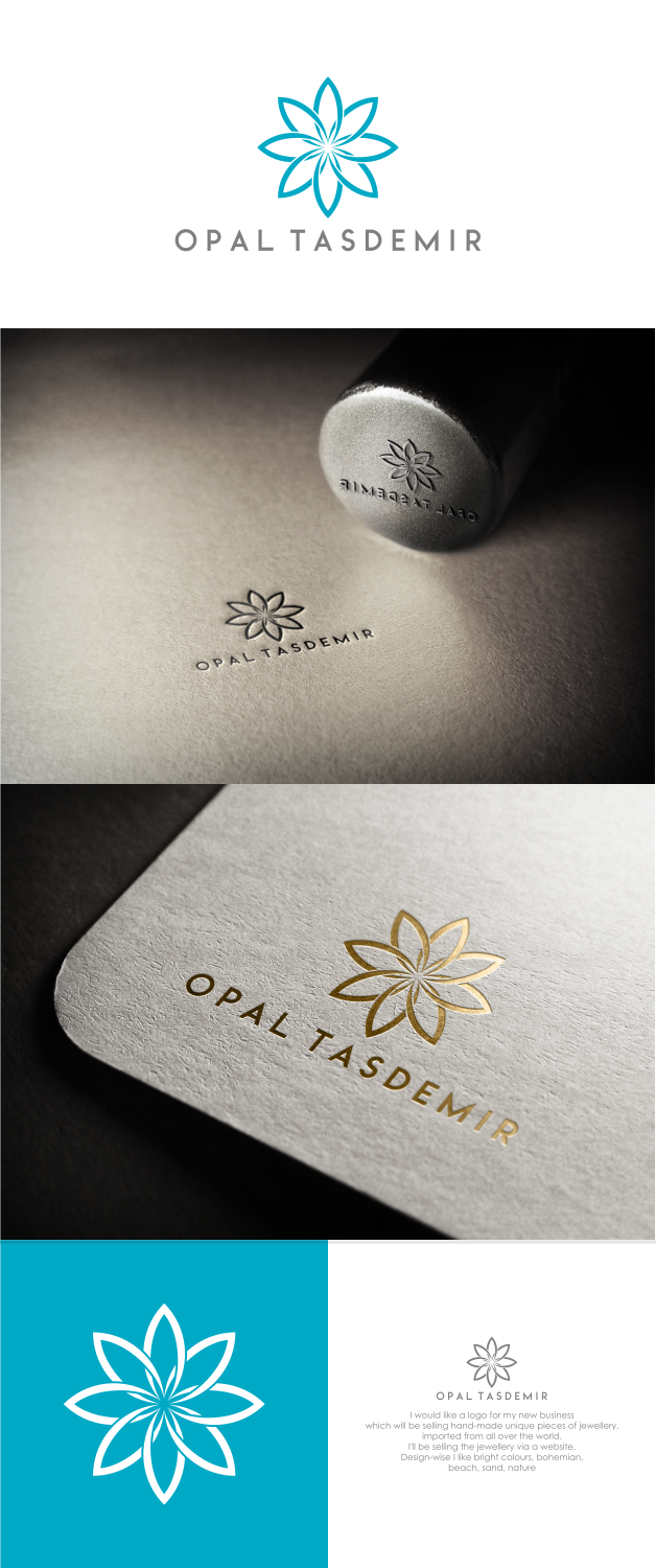 Feminine, Elegant, Business Logo Design for OPAL TASDEMIR by Angkasa Official | Design #15844247
