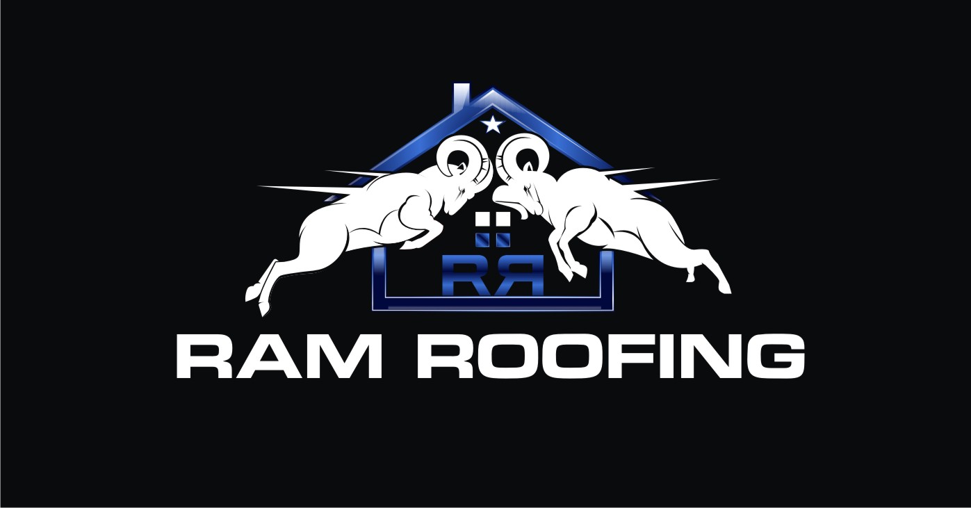 Masculine, Bold, Construction Logo Design for Ram Roofing by Soul Light | Design #15827499