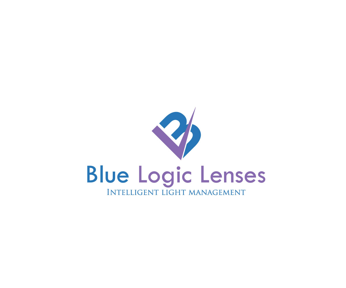 Bold, Modern, Electronic Logo Design for Blue Logic Lenses ...