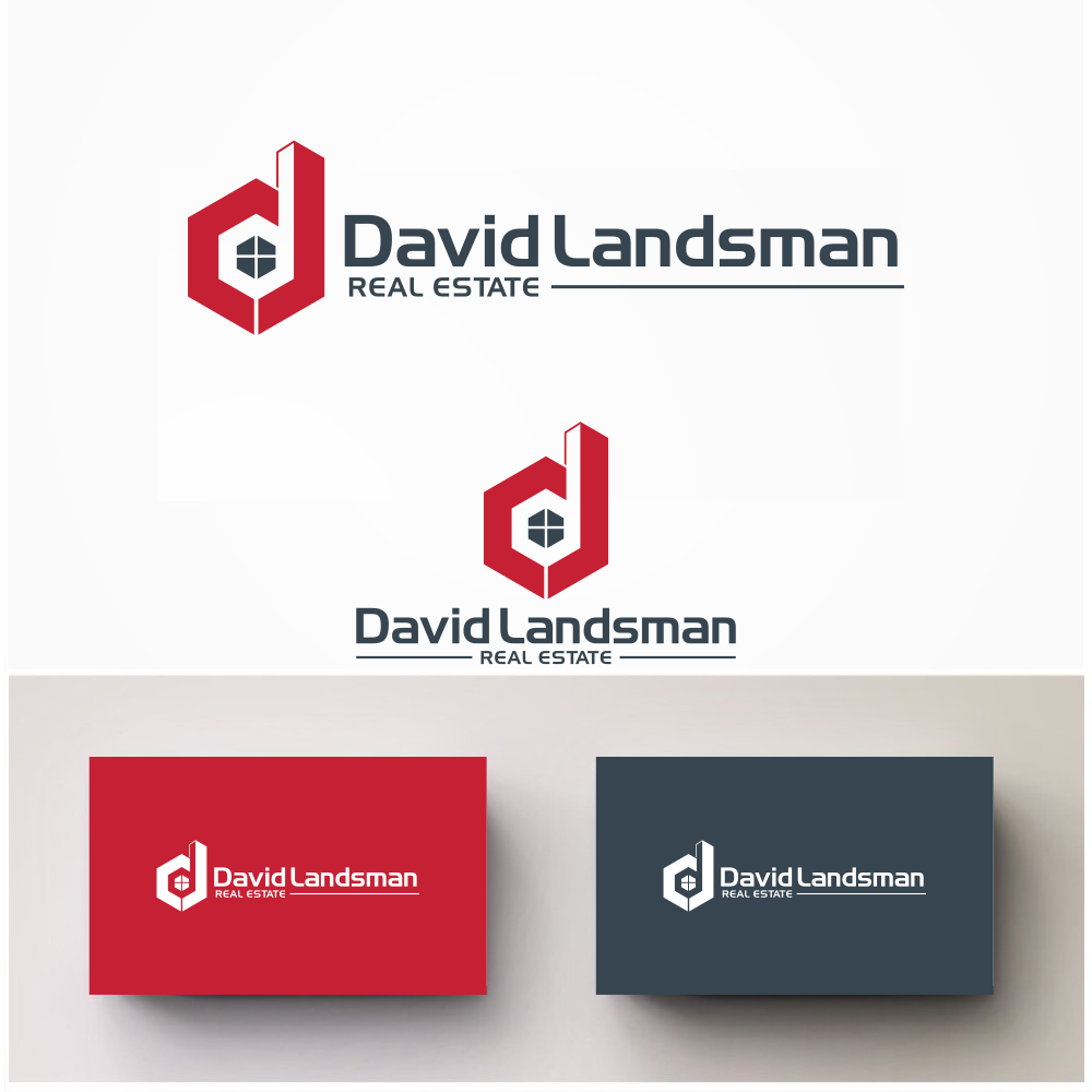 Serious, Modern, Real Estate Agent Logo Design for DL; David Landsman ...