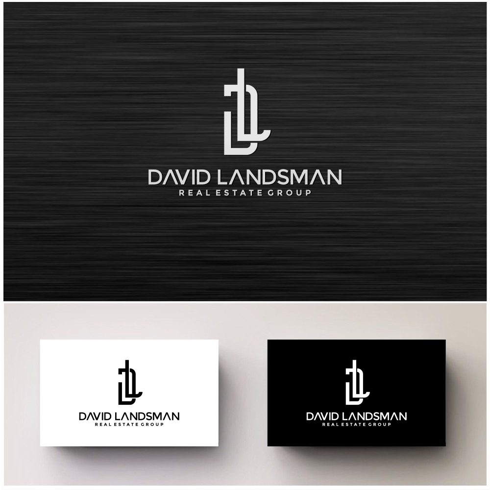 Serious, Modern, Real Estate Agent Logo Design for DL; David Landsman ...