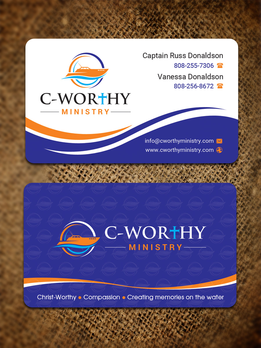 Personable, Elegant, Ministry Business Card Design for Seaworthy ...