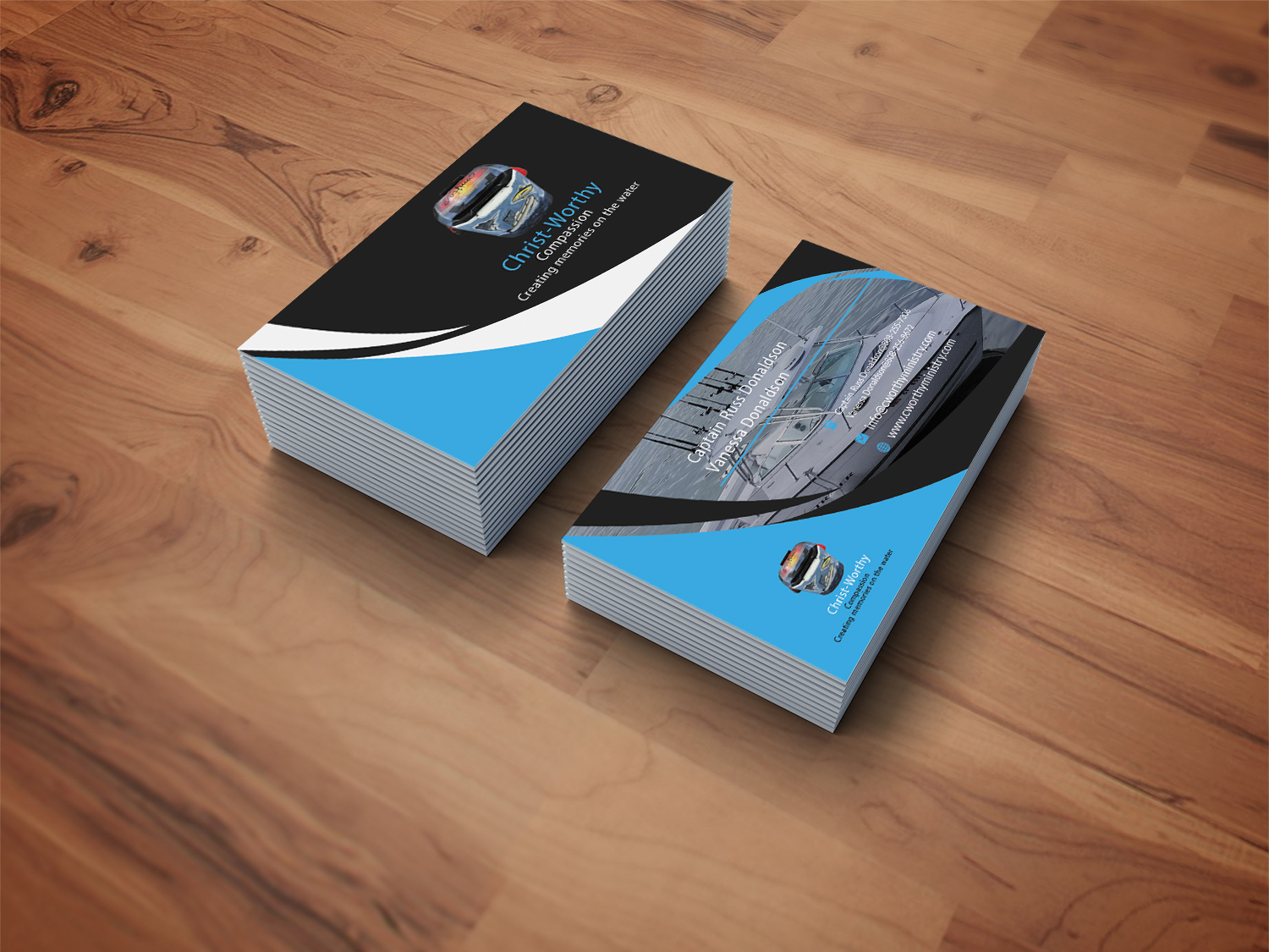 Personable, Elegant, Ministry Business Card Design for Seaworthy ...