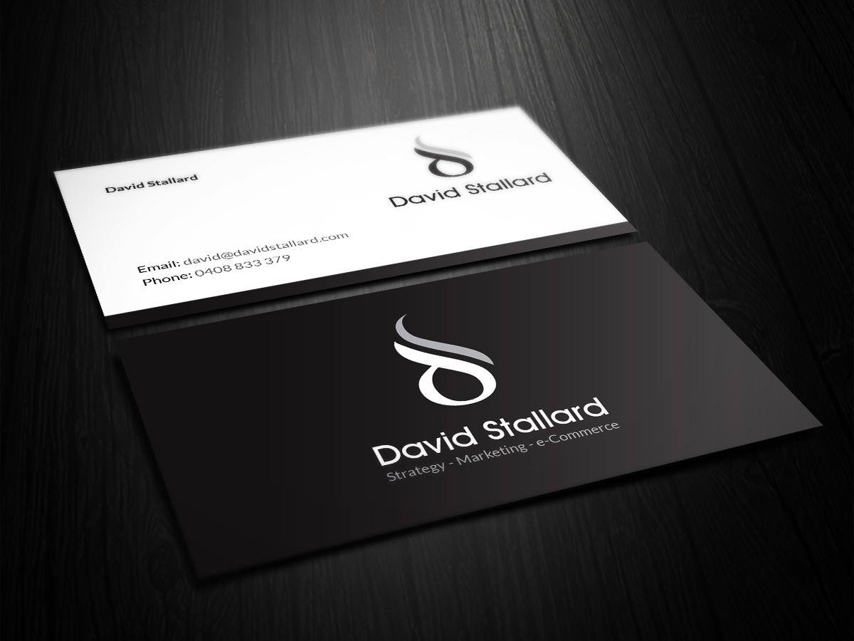 Upmarket, Modern, Consultant Logo Design for David Stallard by PD ...