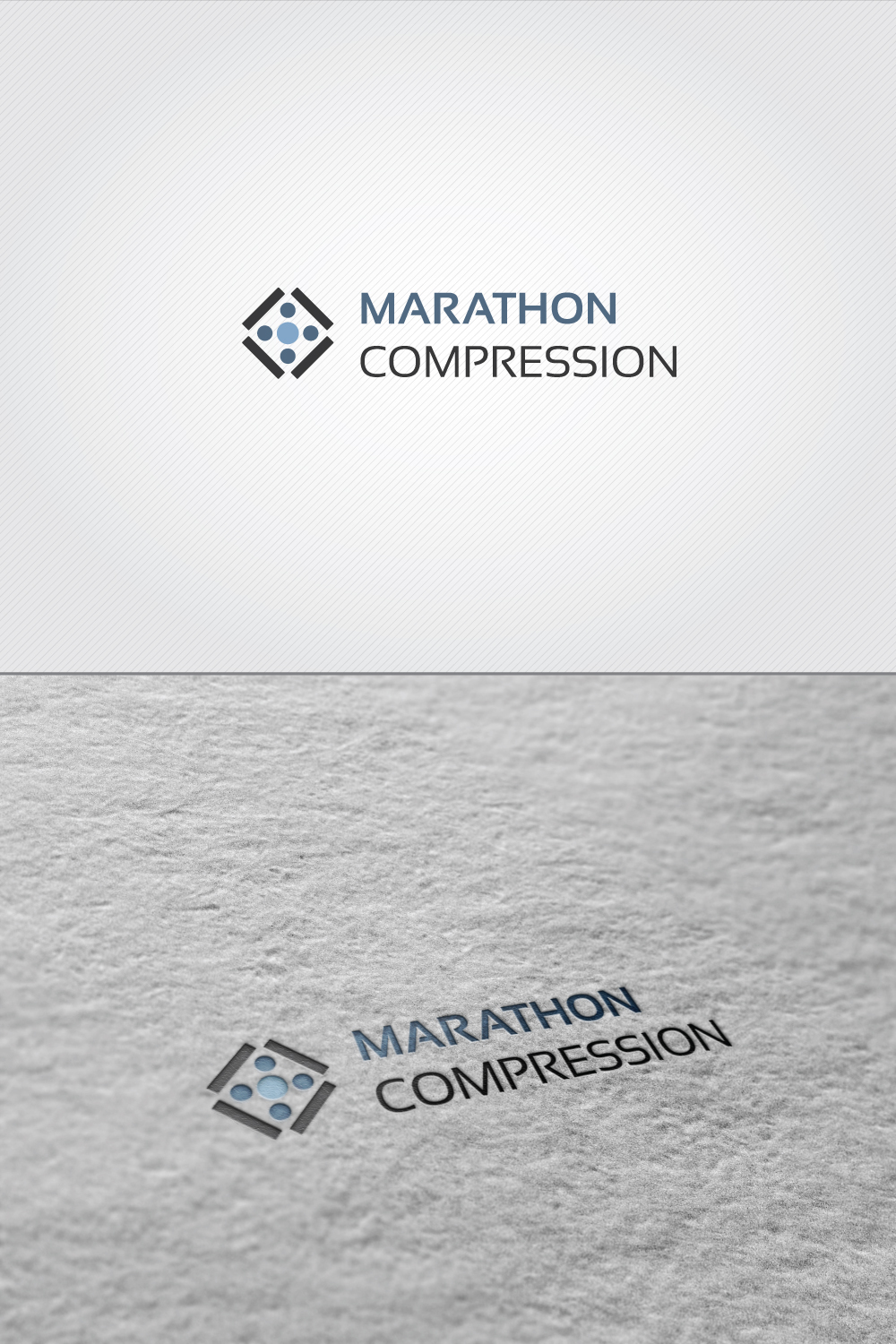 Business Logo Design for Marathon Compression by desert_fox99 | Design ...