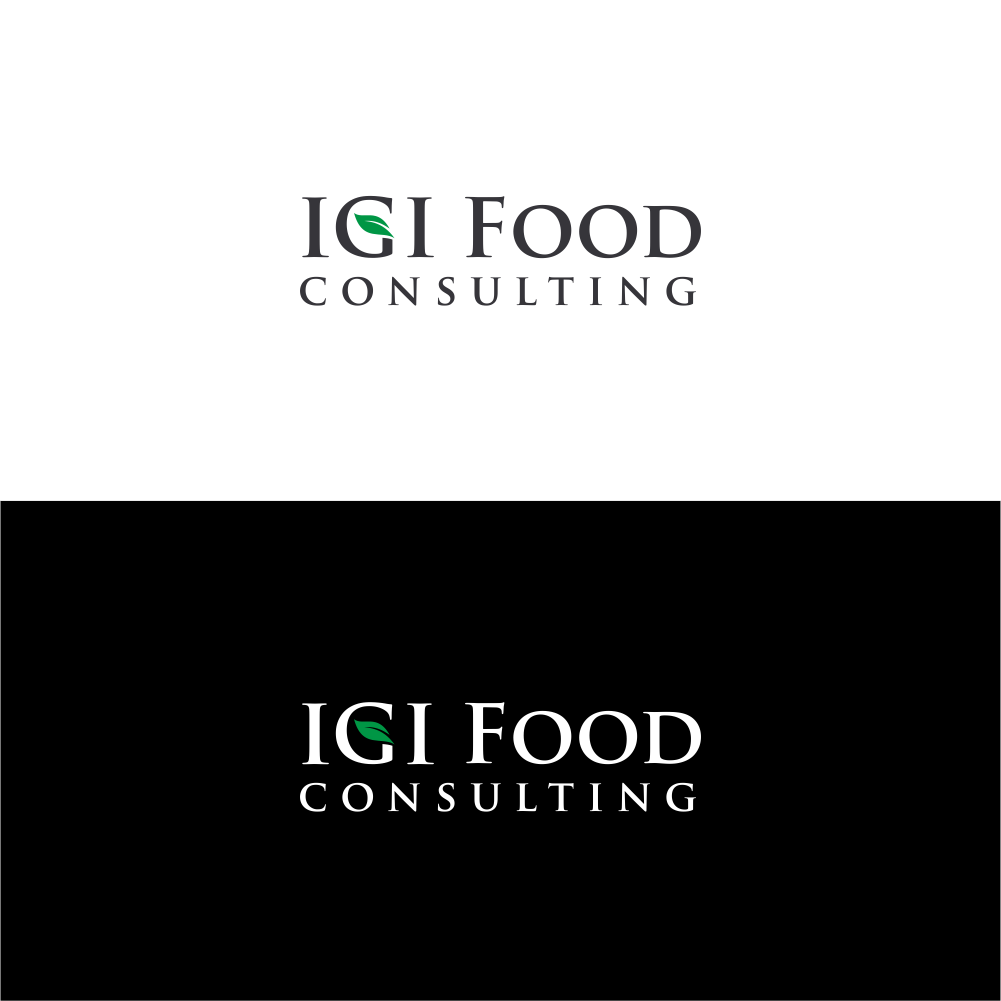 Elegant, Professional, It Company Logo Design for IGI Food Consulting ...