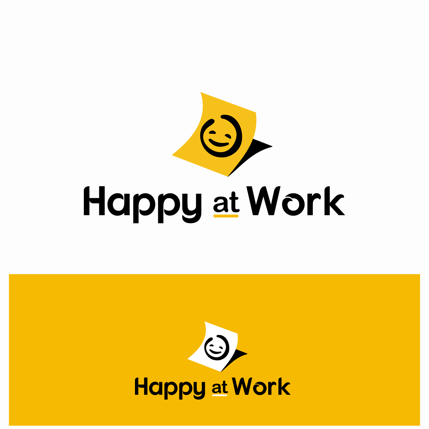 Playful, Upmarket, Education Logo Design for Happy at work by Angus ...