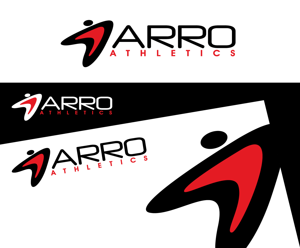 Playful, Modern Logo Design for Arro Athletics by blue eye | Design ...