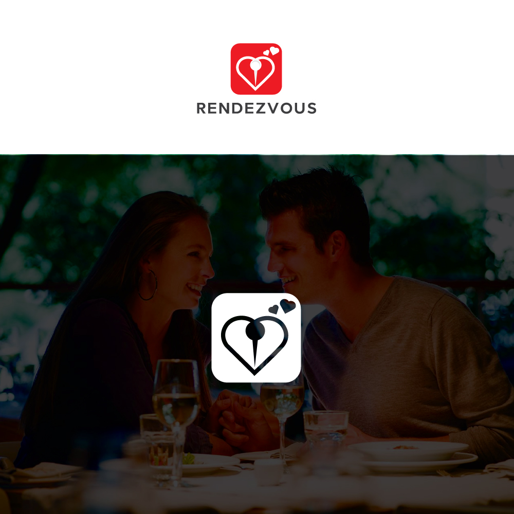 Elegant, Modern, Dating Logo Design for Rendezvous by ESolz ...