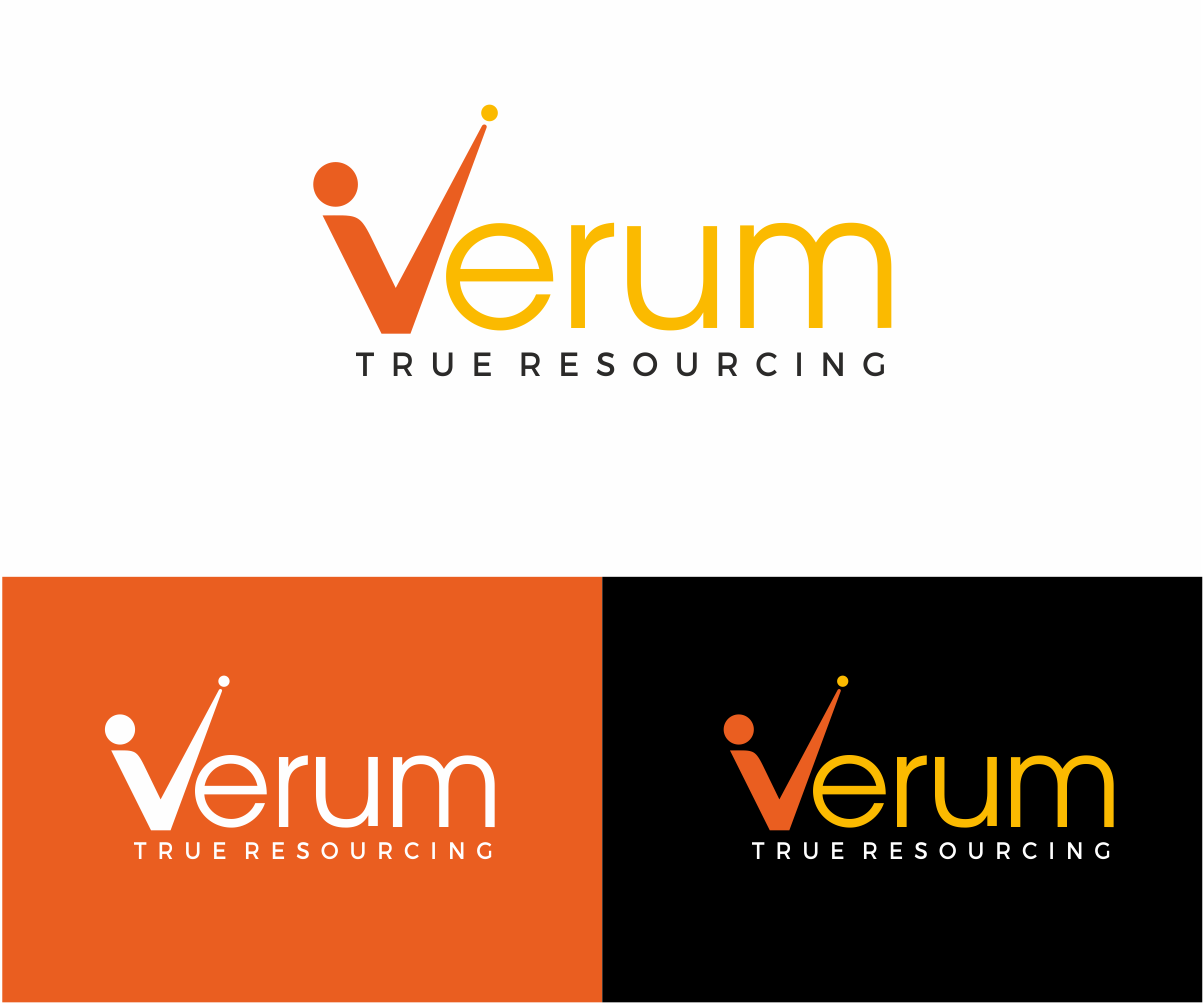 Bold, Upmarket, Recruitment Logo Design for Verum by Creative™ | Design ...