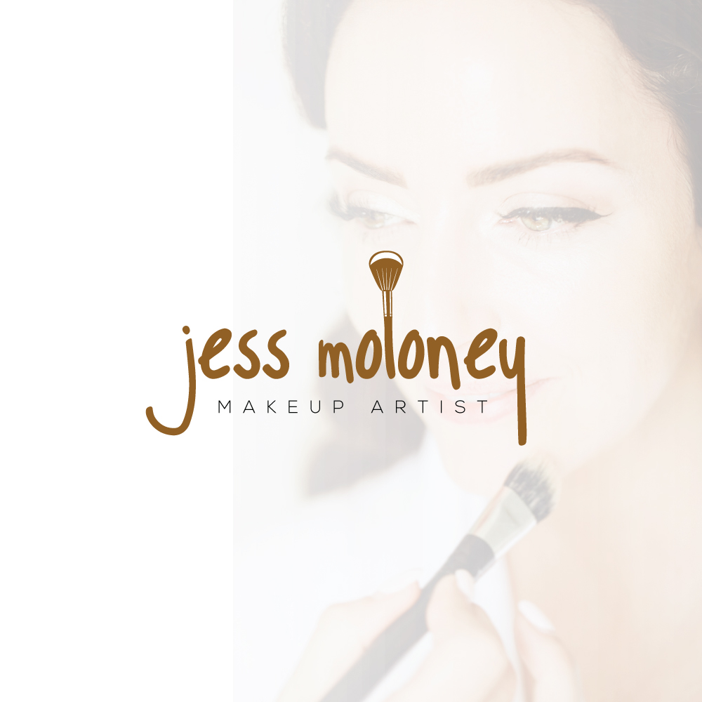 Modern, Serious, Makeup Logo Design for Jess Moloney Makeup Artist by ...