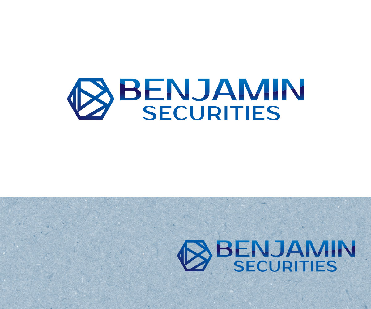 Serious, Conservative, Investment Logo Design for Benjamin Securities ...