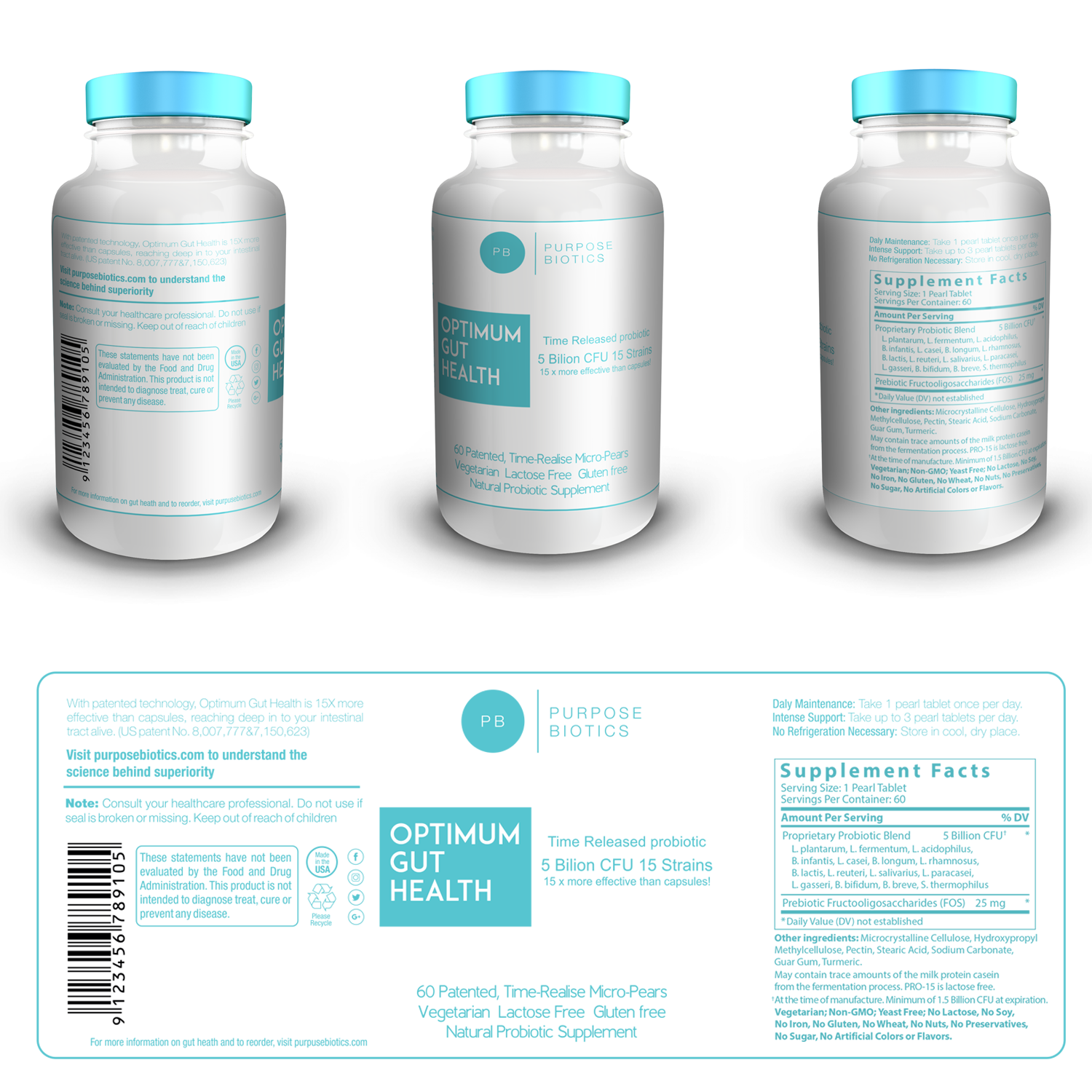 Colorful, Serious, Health Product Packaging Design for Targeted ...