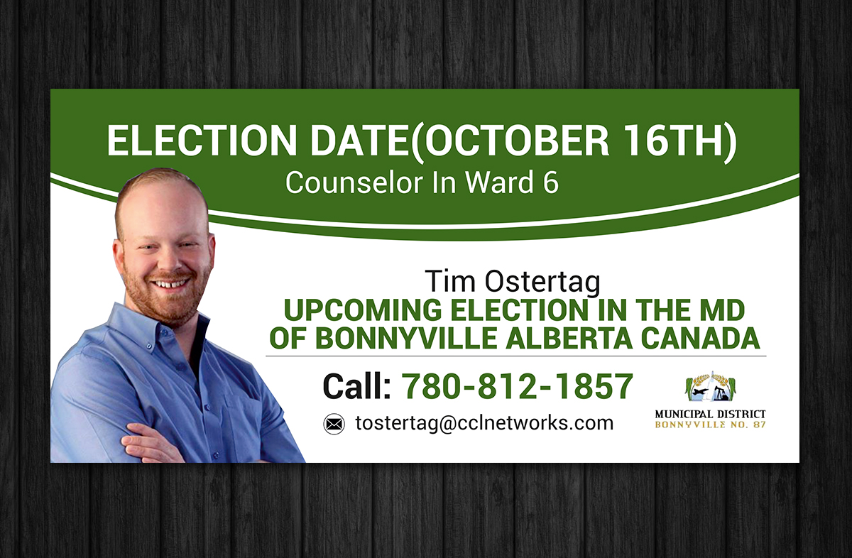 Election Signage Design for a Company by ESolz Technologies | Design ...