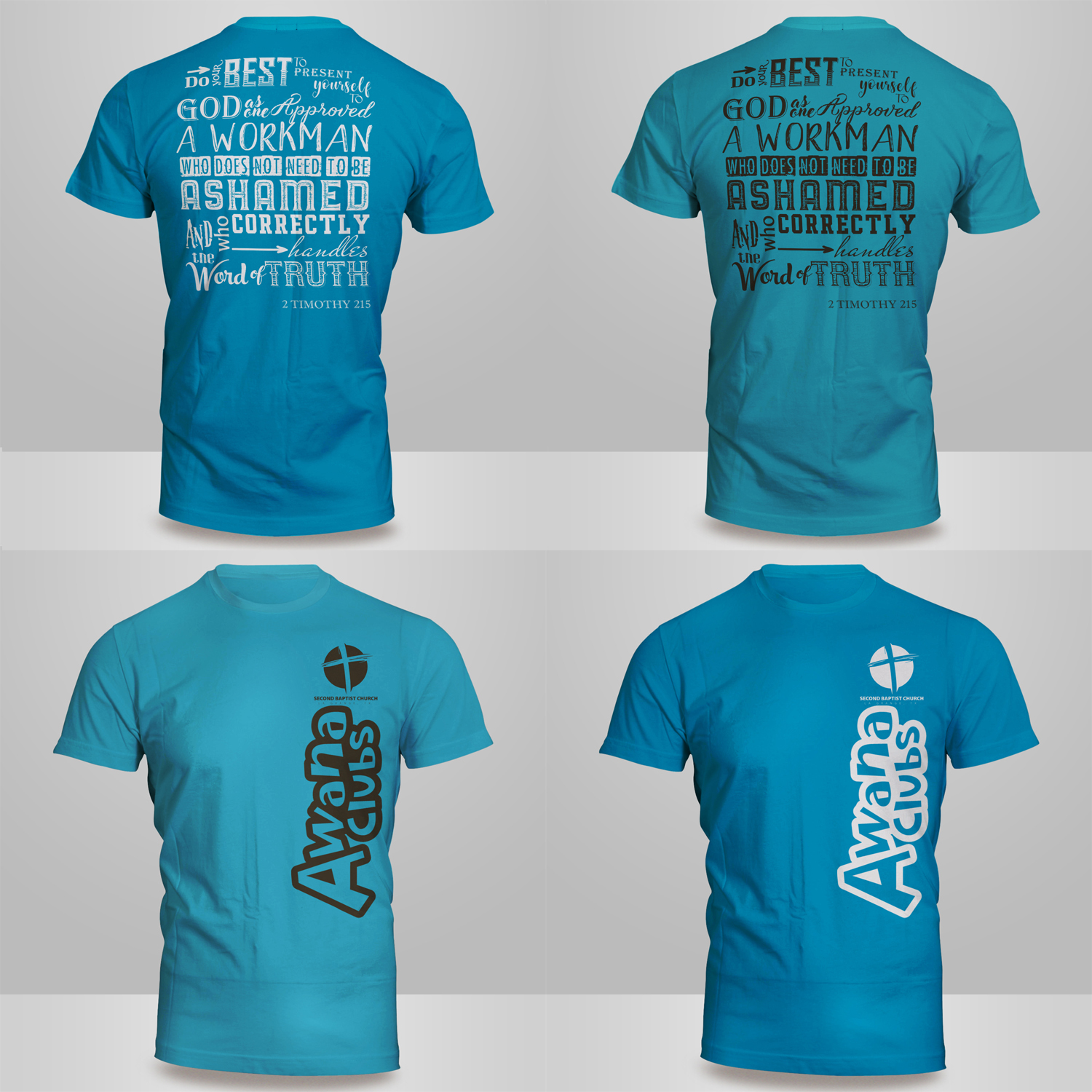 Playful Modern Church T shirt Design For Second Baptist La Grange By 