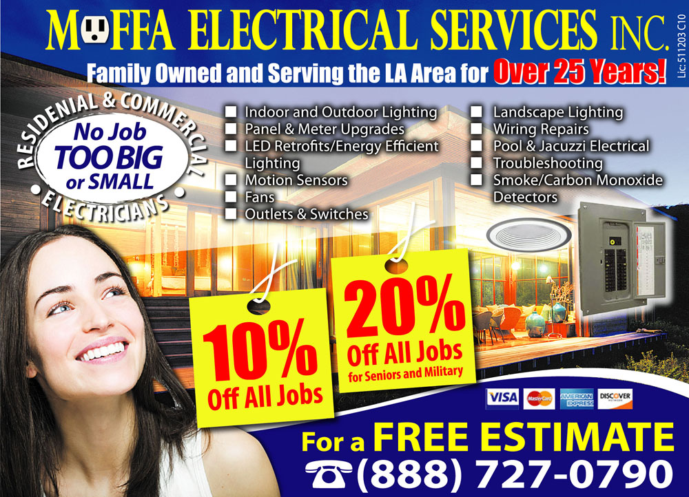 Bold, Professional, Electrical Newspaper Ad Design for a Company by ...