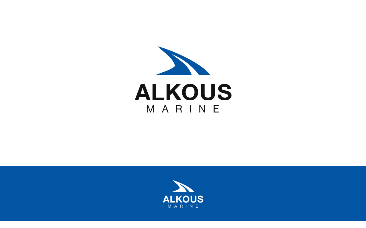 Masculine, Elegant, House Logo Design for Alkous marine by Triple22A ...