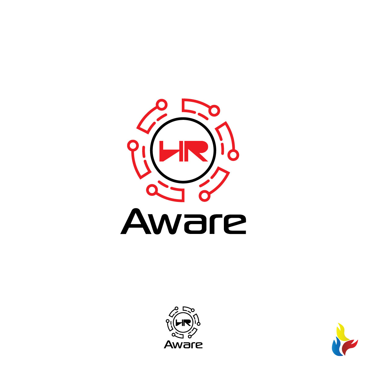 Bold, Professional, Business Software Logo Design for HR Aware (or) HR ...