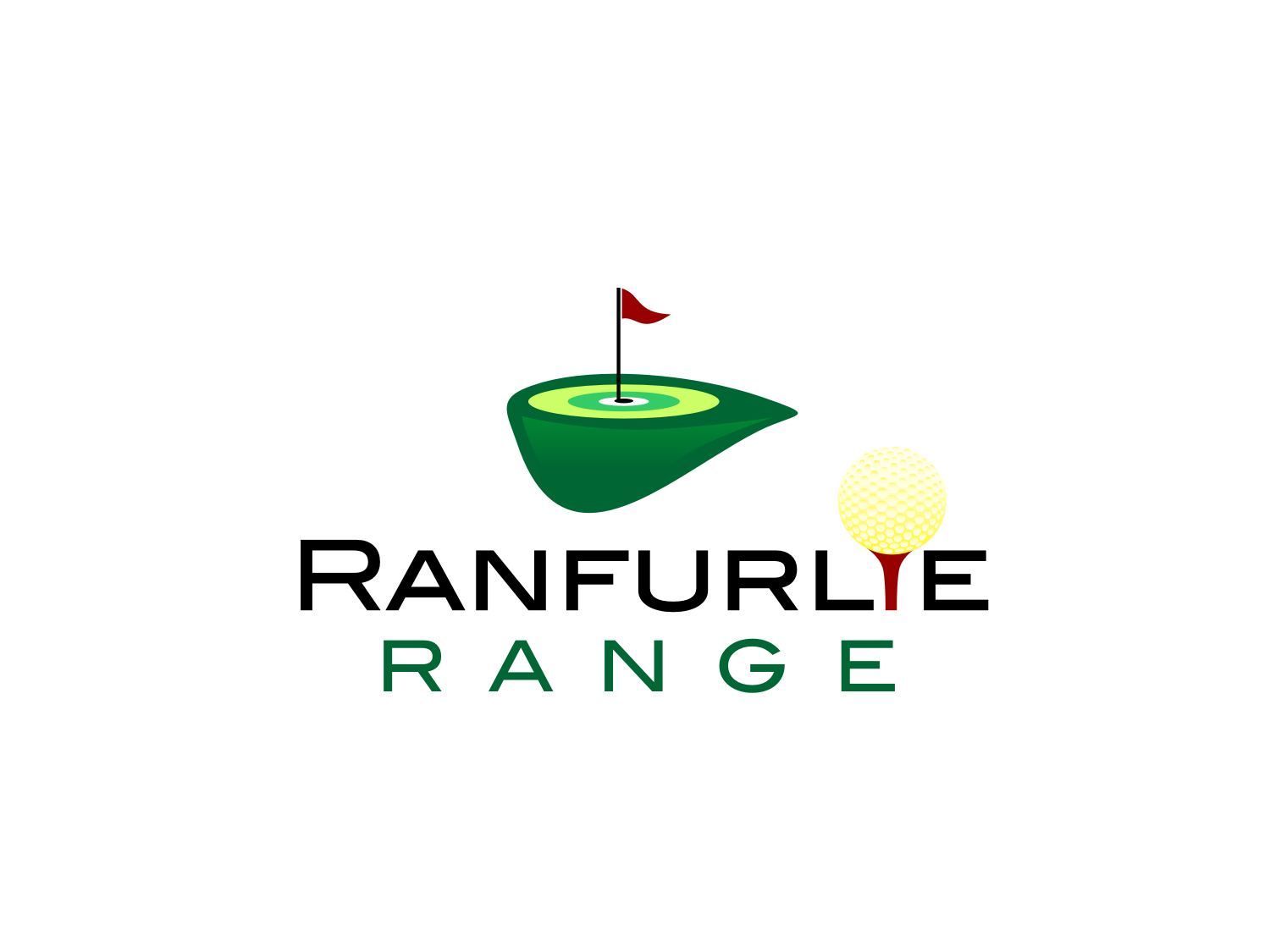 Modern, Colorful, Golf Course Logo Design for Ranfurlie Range by R16 ...