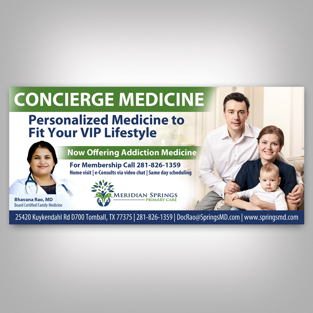 Clinic Advertisement Design for a Company by earldesigns | Design #16282020
