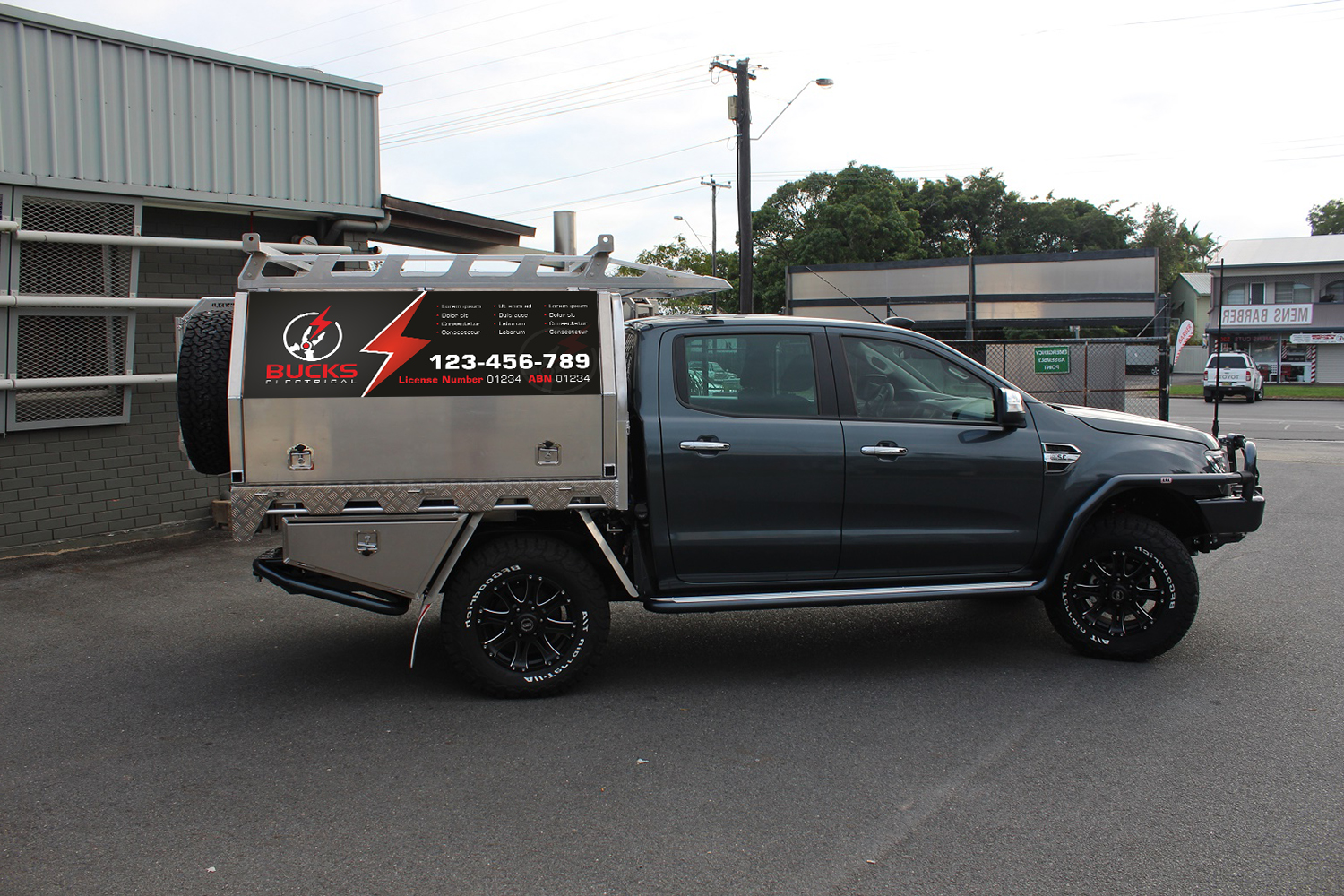 Modern, Professional, Electrician Signage Design for a Company by ...