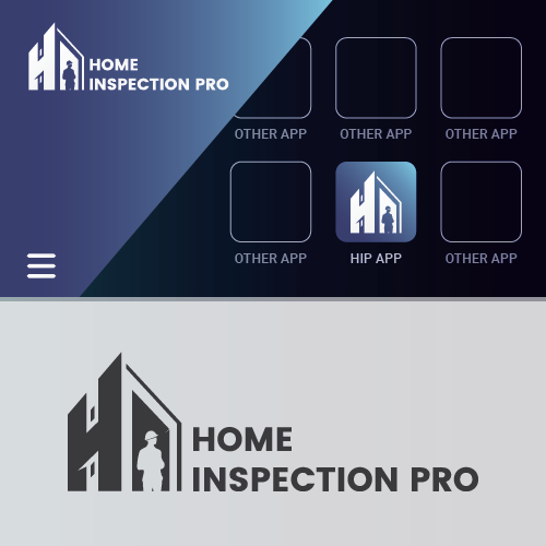 Modern, Masculine, Home Inspection Logo Design for Home Inspector Pro ...