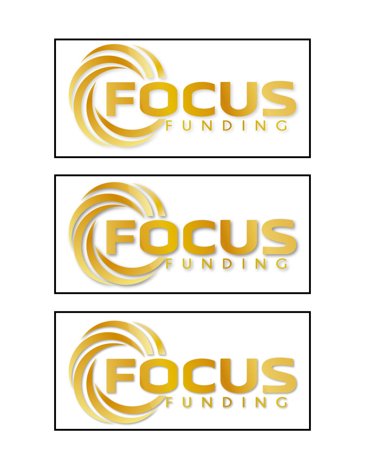 Modern, Professional, Financial Logo Design for Focus Funding by anekaa ...