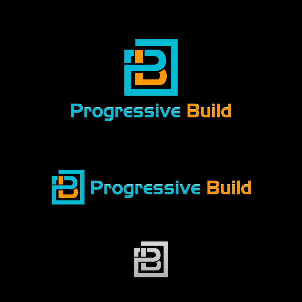 Modern, Bold, Building Logo Design for Progressive Build by south door ...