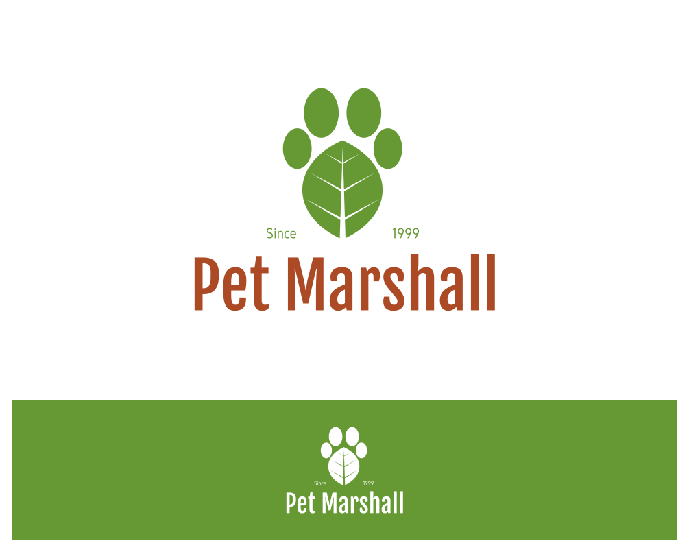 Feminine, Modern, Pet Logo Design for Pet Marshall by w15 | Design ...