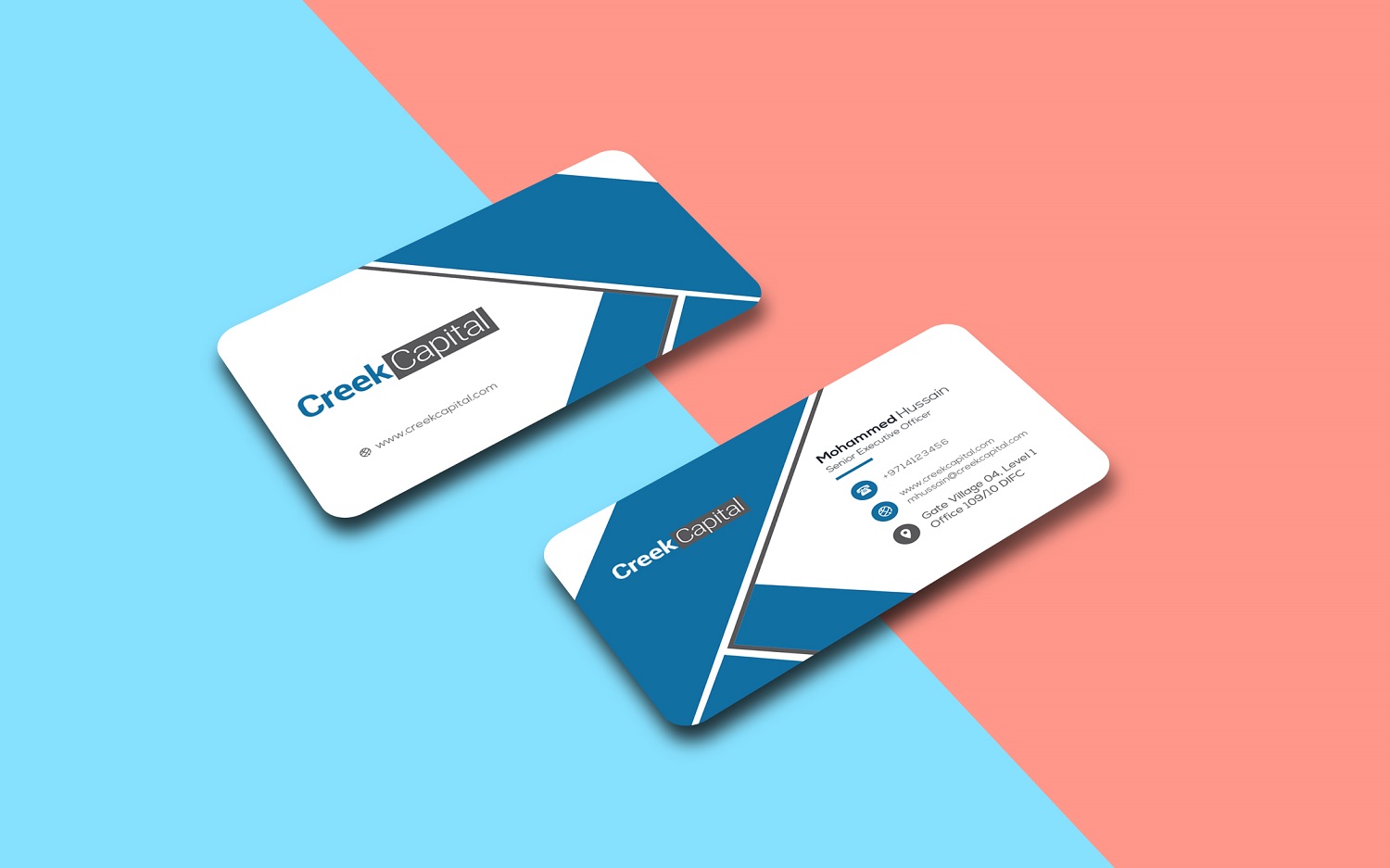 Serious, Traditional, Investment Business Card Design for Green Coast ...