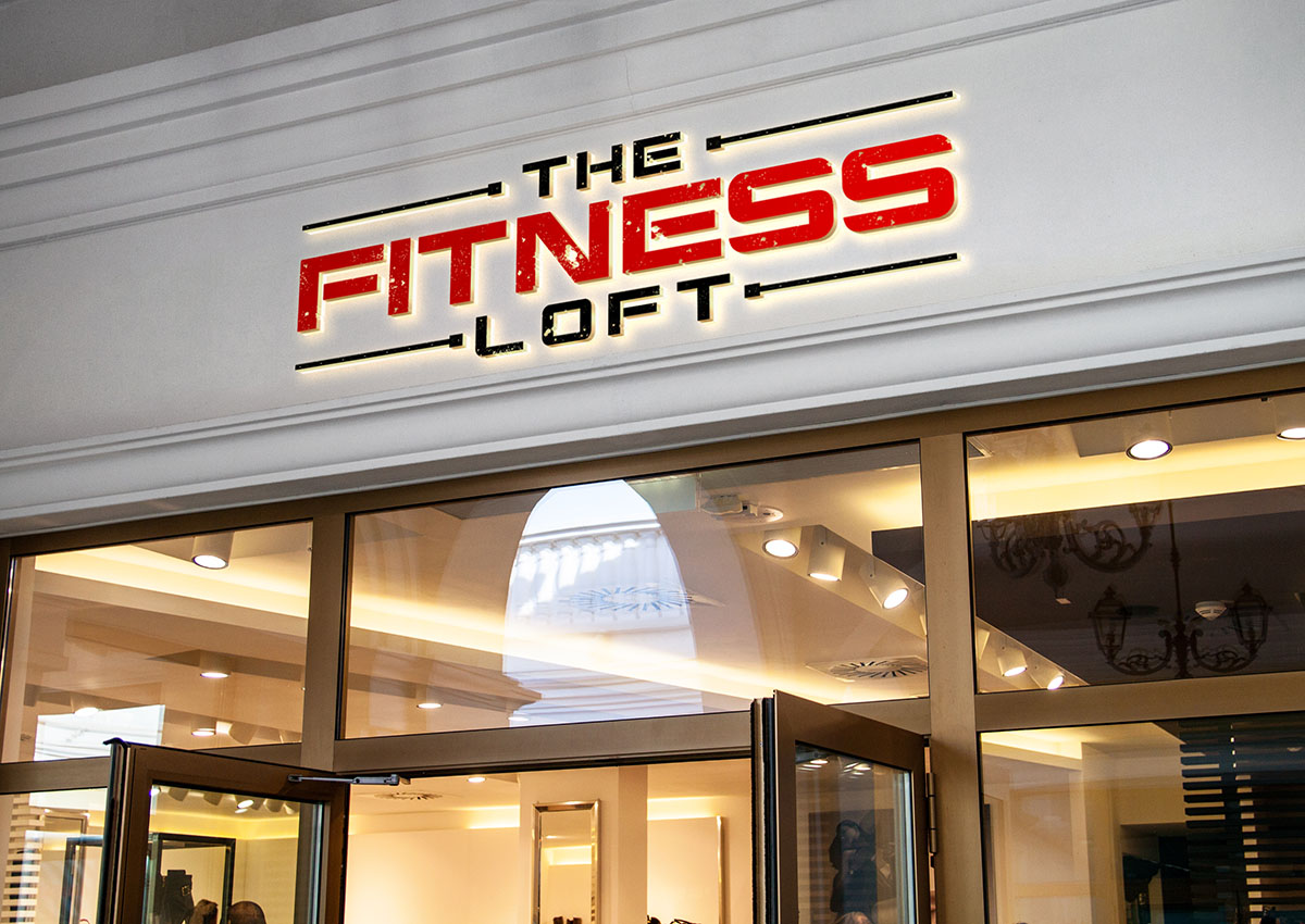 Bold, Modern, Fitness Logo Design for The Fitness Loft by Jenny ...