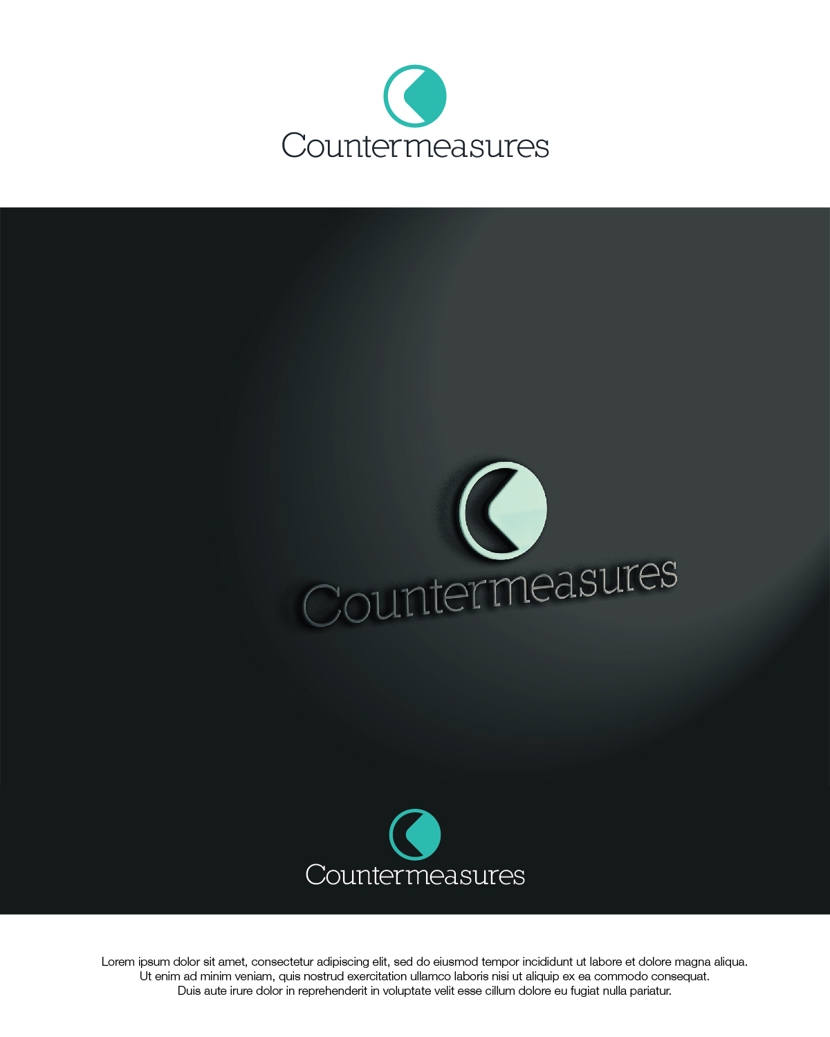 Bold, Modern, Business Consultant Logo Design for Countermeasures by ...