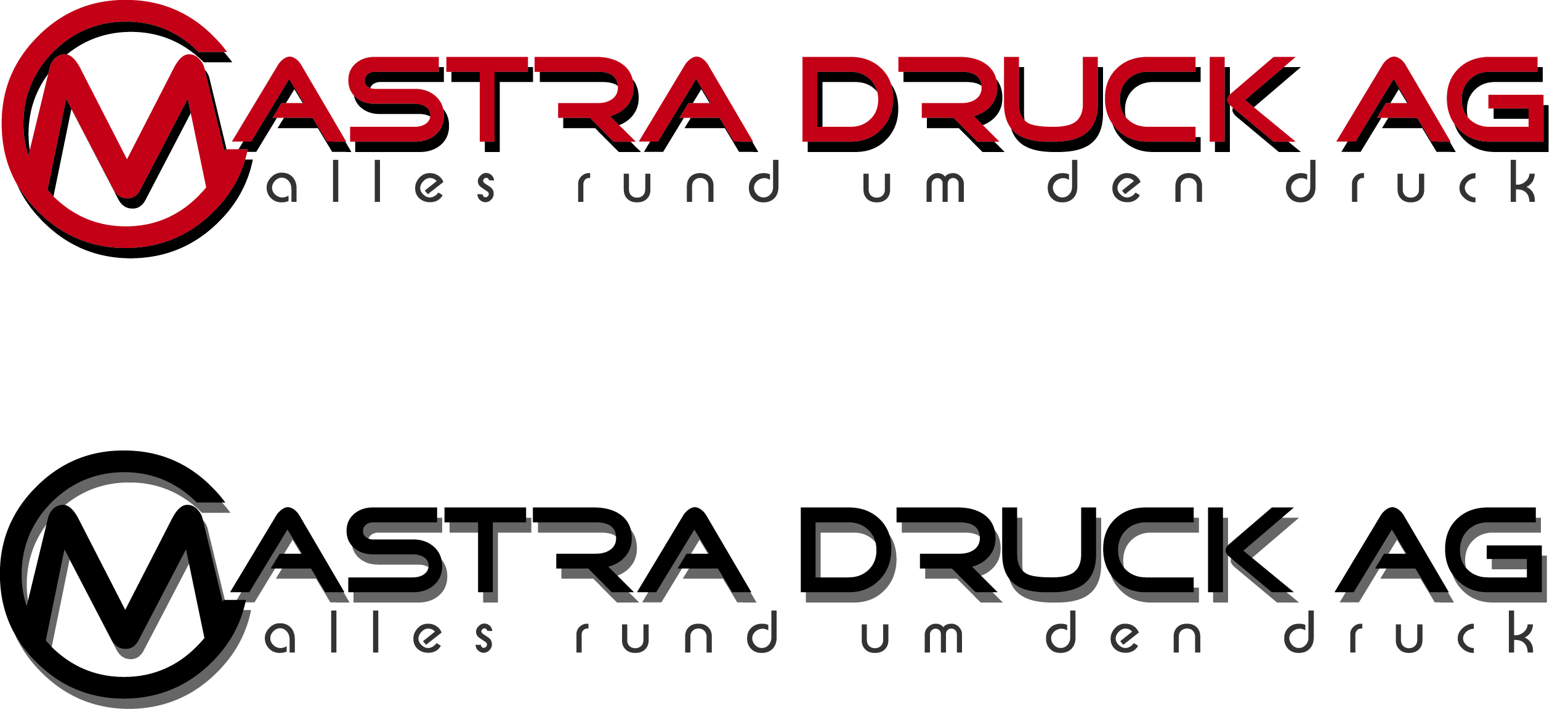 Manufacturing Logo Design for Mastra Druck AG Alles rund um den Druck ...