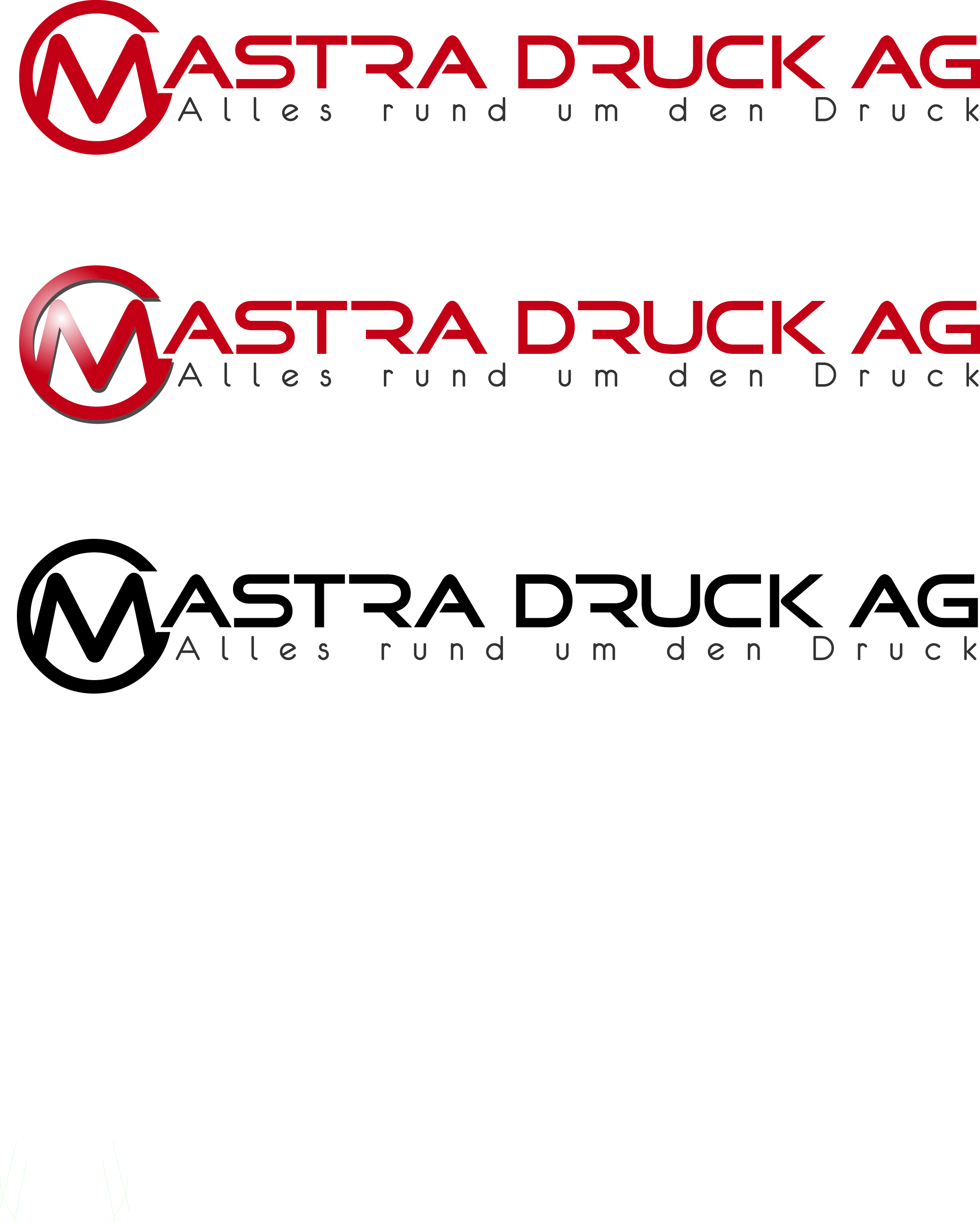 Manufacturing Logo Design for Mastra Druck AG Alles rund um den Druck ...