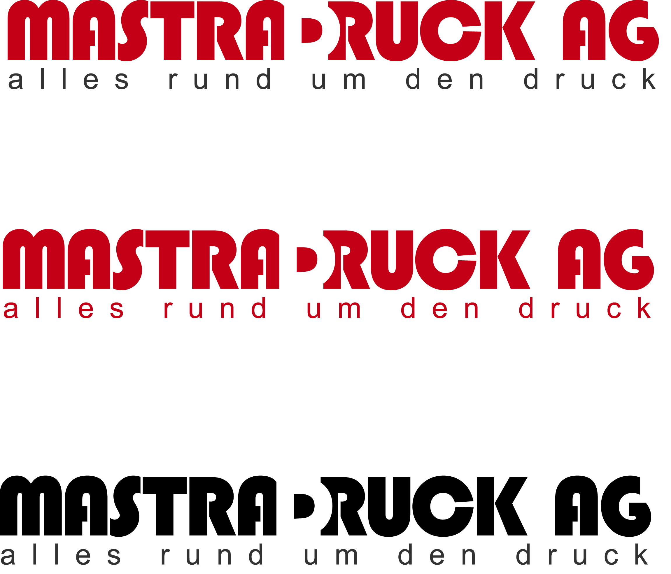 Manufacturing Logo Design for Mastra Druck AG Alles rund um den Druck ...