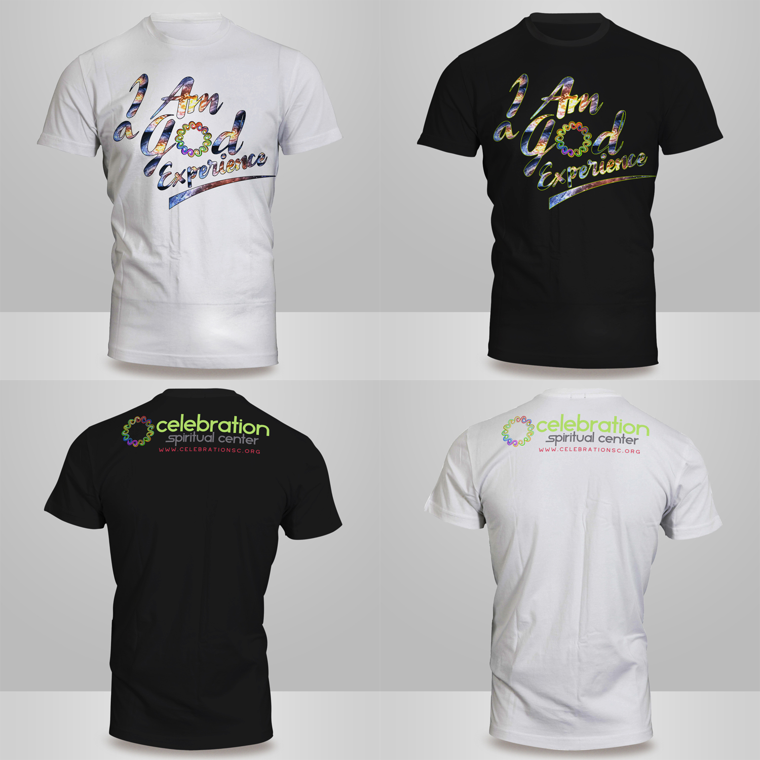 Bold, Modern, Church T-shirt Design for Celebration Spiritual Center by ...