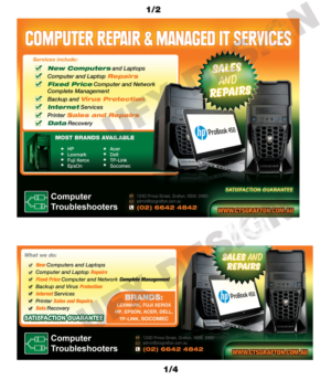 Computer Newspaper Ads | 14 Custom Computer Newspaper Ad Designs