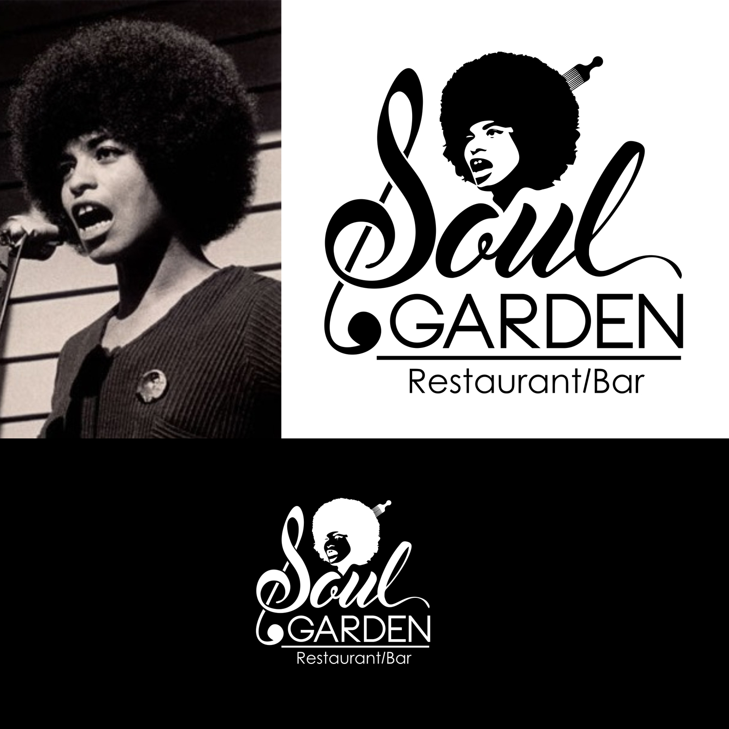 Upmarket, Elegant, American Restaurant Logo Design for SOUL GARDEN by ...