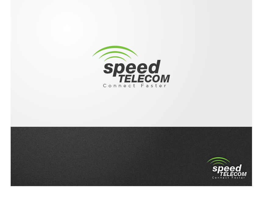 Communication Logo Design for Speed Telecom - Connect Faster by jaime ...