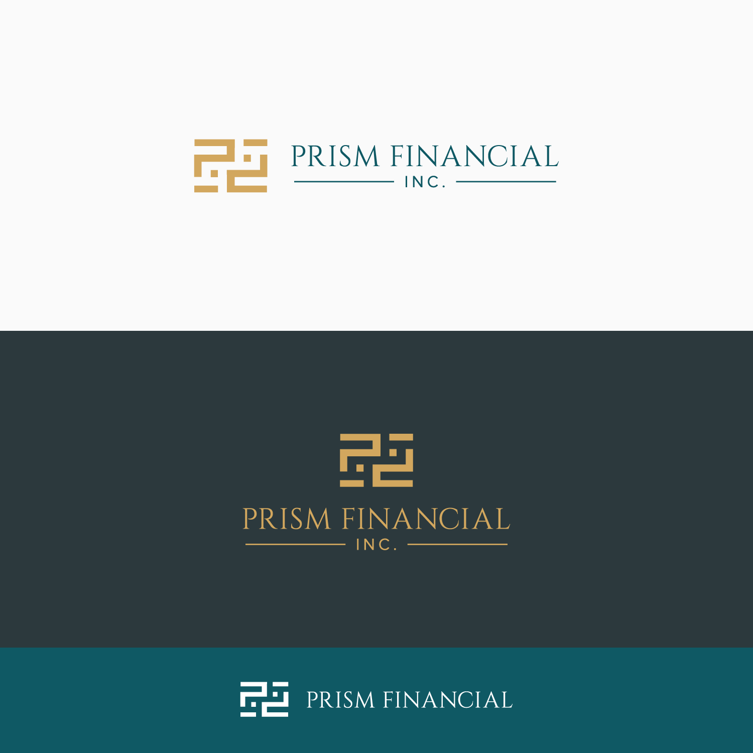 Modern, Professional, Insurance Logo Design for Prizm Financial Inc. or ...
