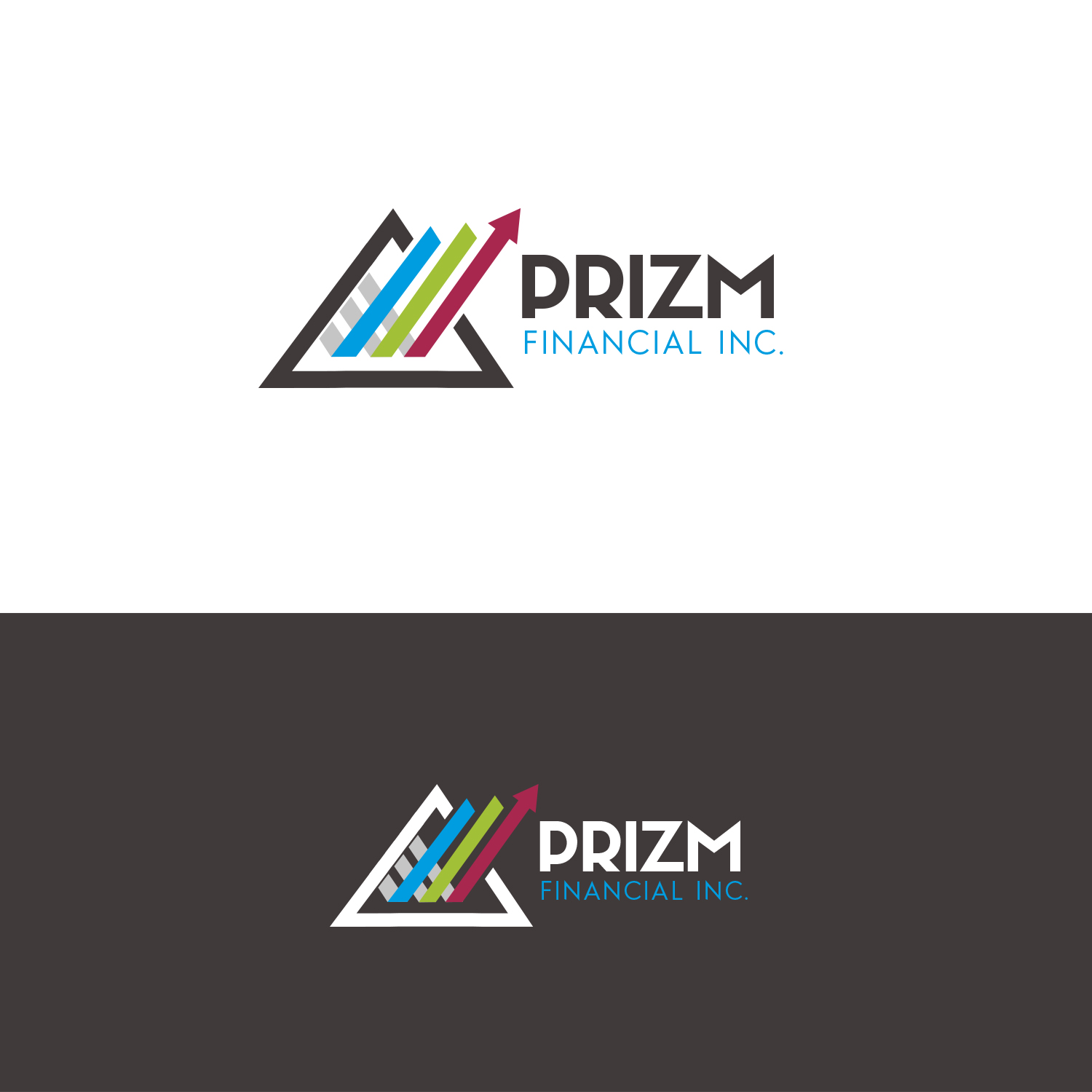 Modern, Professional, Insurance Logo Design for Prizm Financial Inc. or ...