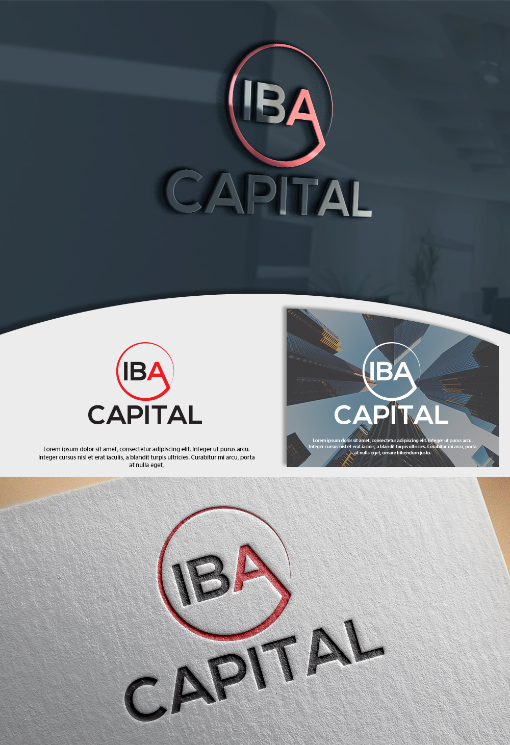 Professional, Upmarket, Venture Capital Logo Design for IBA.CAPITAL by ...