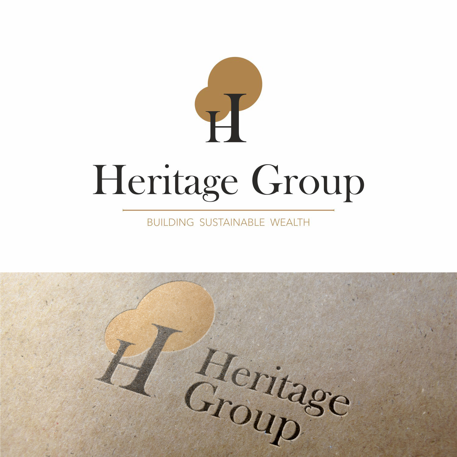 Personable, Bold, Financial Planning Logo Design for "The Heritage ...